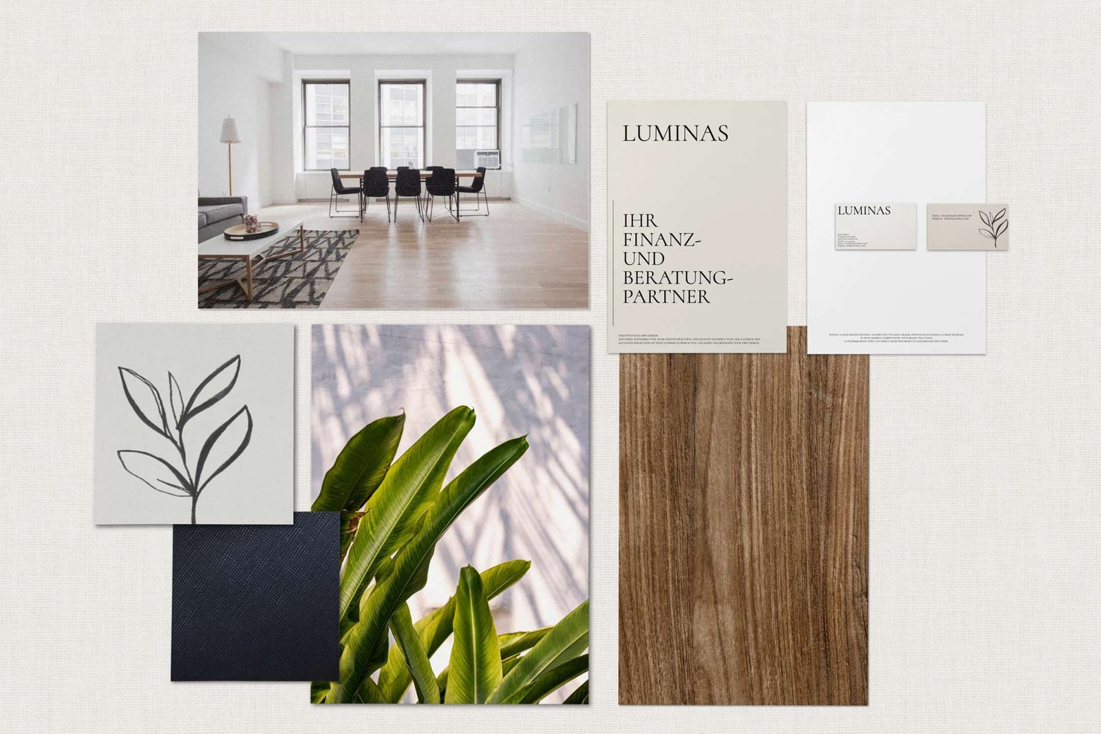 Brand Design, Webdesign und Interior Design